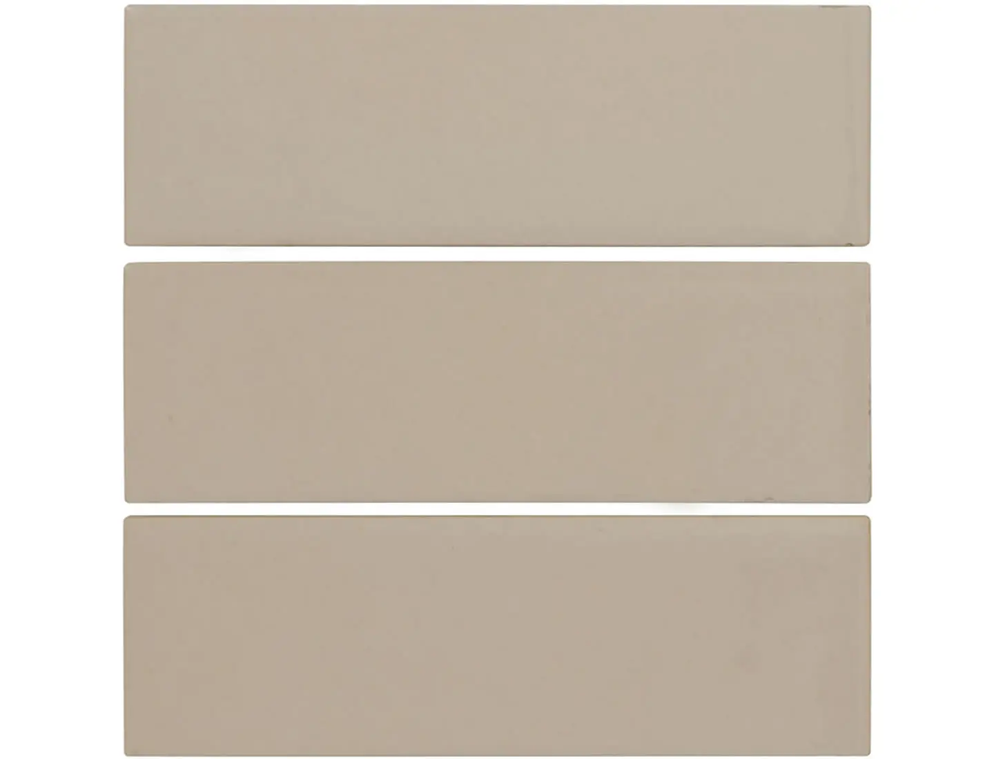 Set of 6 Plain Bone Tiles | Renaissance At Home